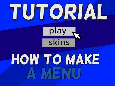 Tutorial : How to make a menu on Scratch ? || FR - EN