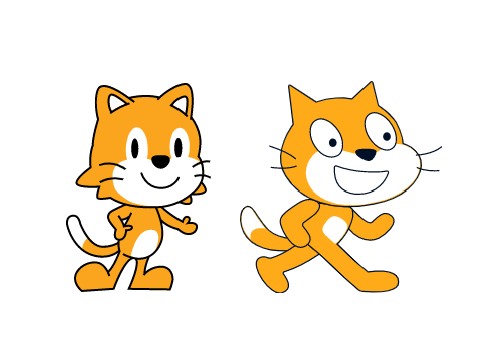 ScratchJr Cat and Scratch Cat Sprite