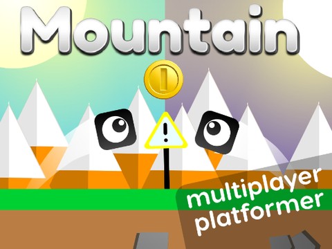 ☁ Mountain A Multiplayer Scrolling Platformer #Trending # Games # Art #all