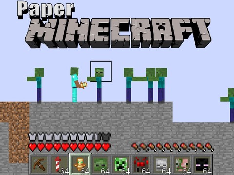Paper Minecraft updated! remix