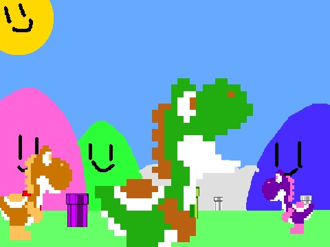 THE YOSHI'S SCREAMING (SMB1 Animation)