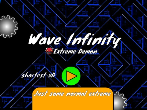 Geometry Dash Wave Infinity