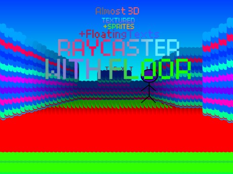 Raycaster with floor