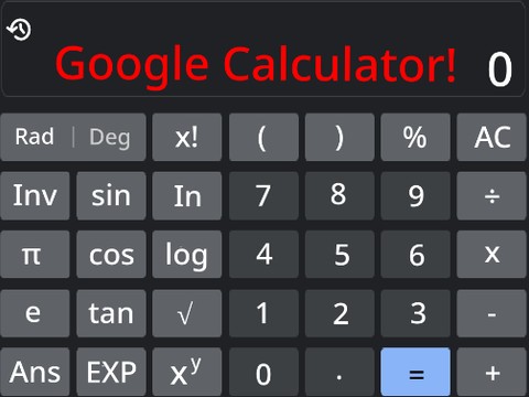 Google Calculator