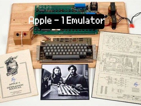 Apple 1 Emulator (Fully Functional)