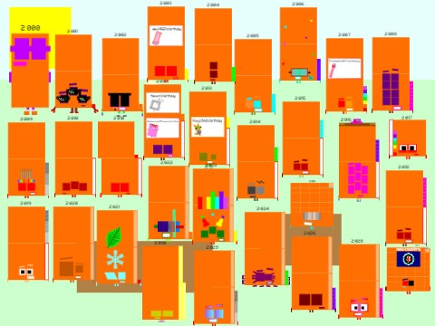 Numberblocks Band Retro years 2000-2030