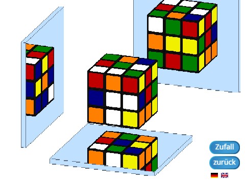 3D Rubik's Cube Interactive