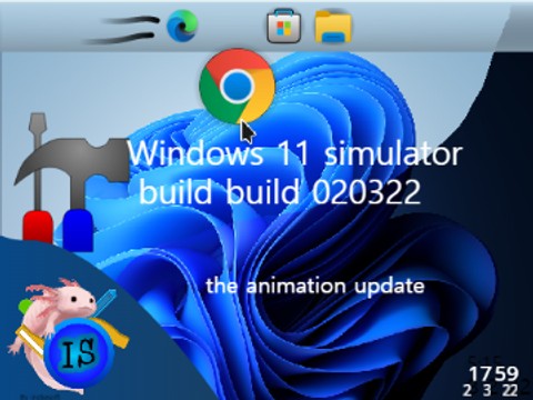 Windows 11 simulator build 020322