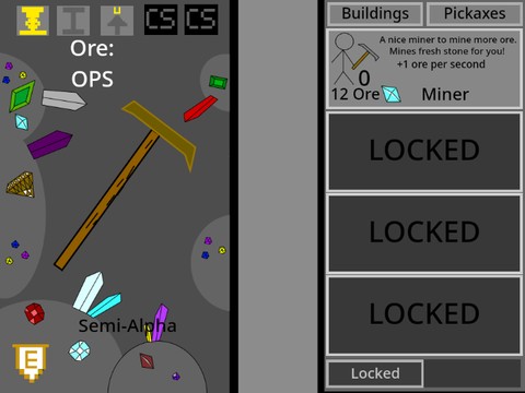 Miner Clicker! v0.75 Semi-Alpha remix