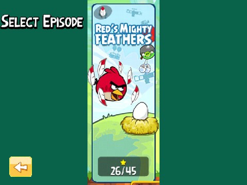 Angry Birds Red's Mighty Feathers for Scratch