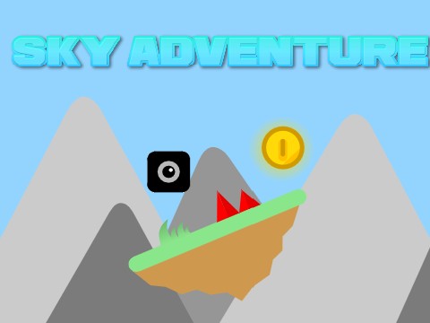 SKY ADVENTURE- a fun platformer MOBILE!