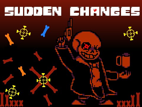 Sudden changes sans Fight ★by Tetu-bou★ [UnderTaleAU] [OverSave-Tale]