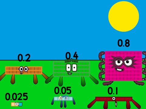 Numberblocks Band 1 (0.025-0.8)