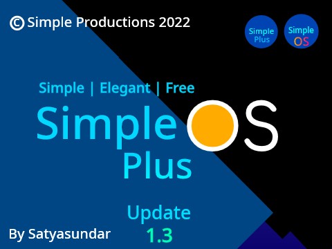 Simple OS Plus | Update 1.3