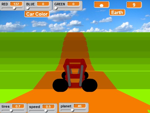 3d car physics projection remix demo