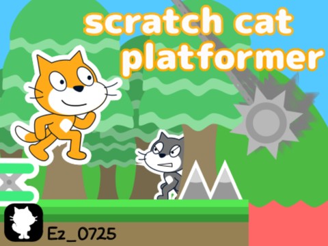 scratch cat platformer