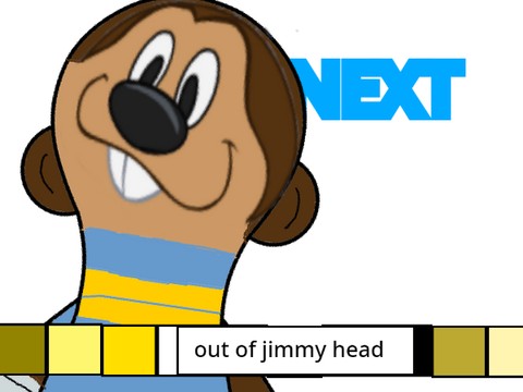 Cartoon Network Noods Next out of jimmy head