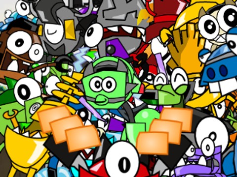 Mixels Intro S1,2,3,4,5,6,7,8,9,10,unite,video games,cartoons, Parts remix