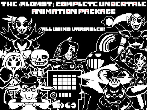 Undertale Boss Animation Package (All using Variables!)