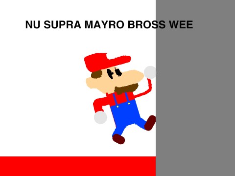 Nu supra mayro bross wee