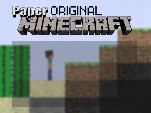 PAPER MINECRAFT (original) P1