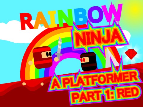 Rainbow Ninja / A Platformer / Part 1: RED #Games #All #Trending #GAMES #ALL #TRENDING