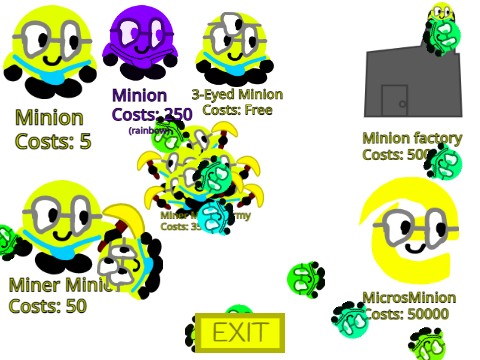 Minion Clicker (BETA + UPDATE)