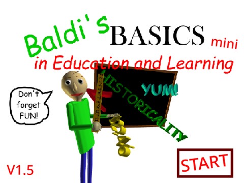 mini Baldi's Basics v1.5
