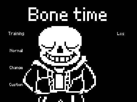 Bone time [ a sans mini game] 1.3