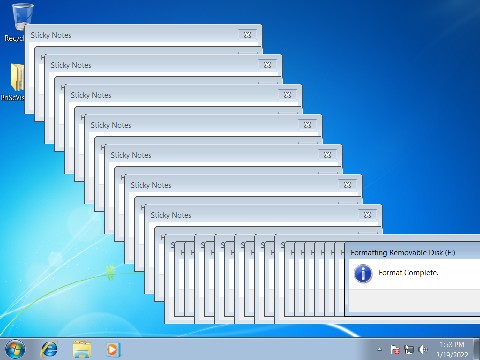 windows 7 crazy error maker 2 (sound loud)