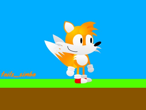 Tails gameplay test with flying feature but buggy