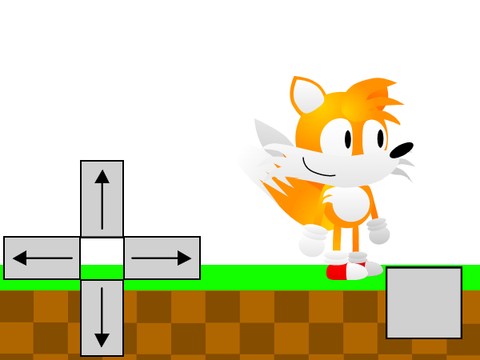 Tails gameplay test mobile