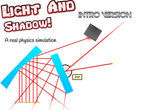 light and shadow || real physics simulation