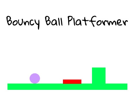 Bouncy Ball Platformer