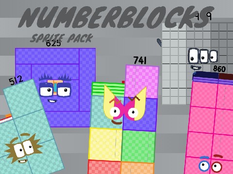 Numberblocks Sprite Pack (remix)
