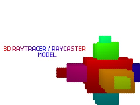 3D model (3D raytracer/raycaster)