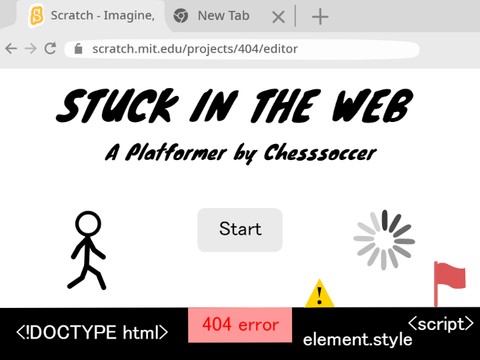 Stuck In The Web - A Mobile Platformer