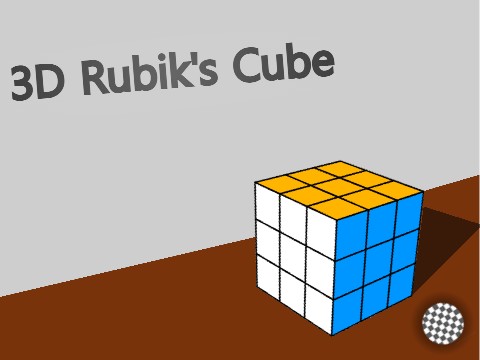 3D Rubik's Cube V1.1