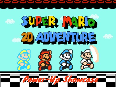 Super Mario 2D Adventure - Power-Up Showcase