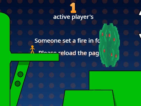 Massive Multiplayer Platformer Forest Edition