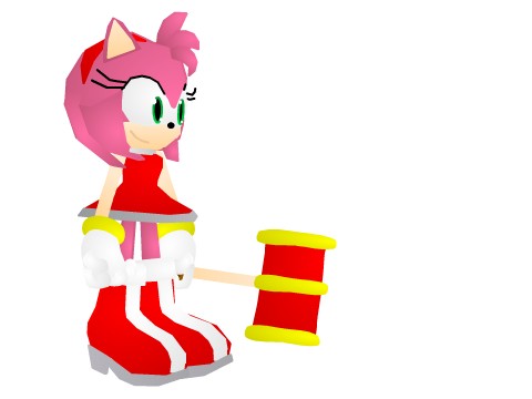 Amy Rose Sprite remix