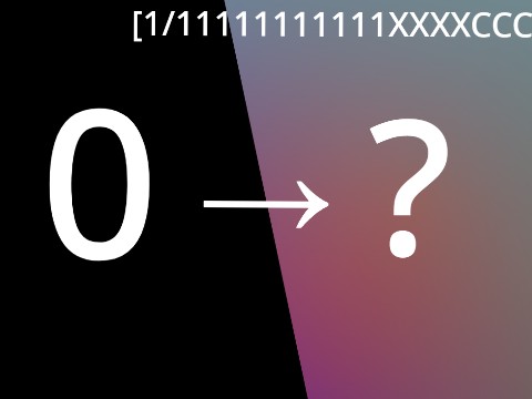 Numbers 0 to Beyond NEVER!!!! [1]