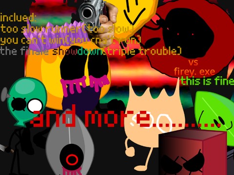 FNF | vs firey exe V2 mod