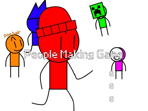 People Making Game
