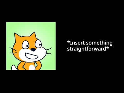 Scratch Cat Becoming Confused Template