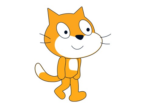 Scratch Cat walking cycle