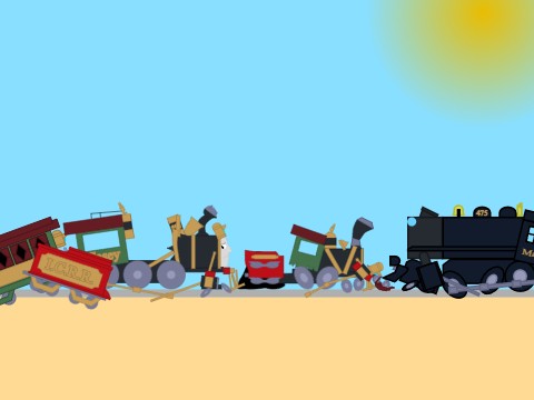 The brave engineer crash remade