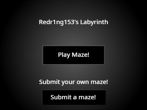 Redr1ng153's Labyrinth |VECTOR RAYCASTER| v0.1.2