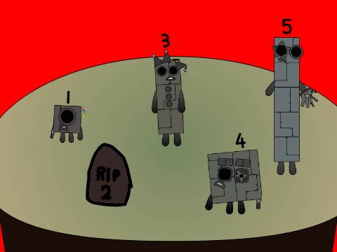 Robot Numberblocks Band but 2 died