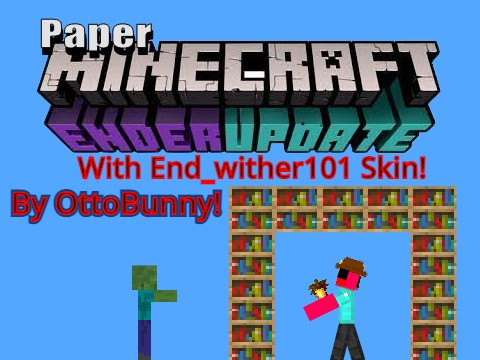 Paper Minecraft SUPER UPDATED! (New structures, Blocks, Mobs, And More ...